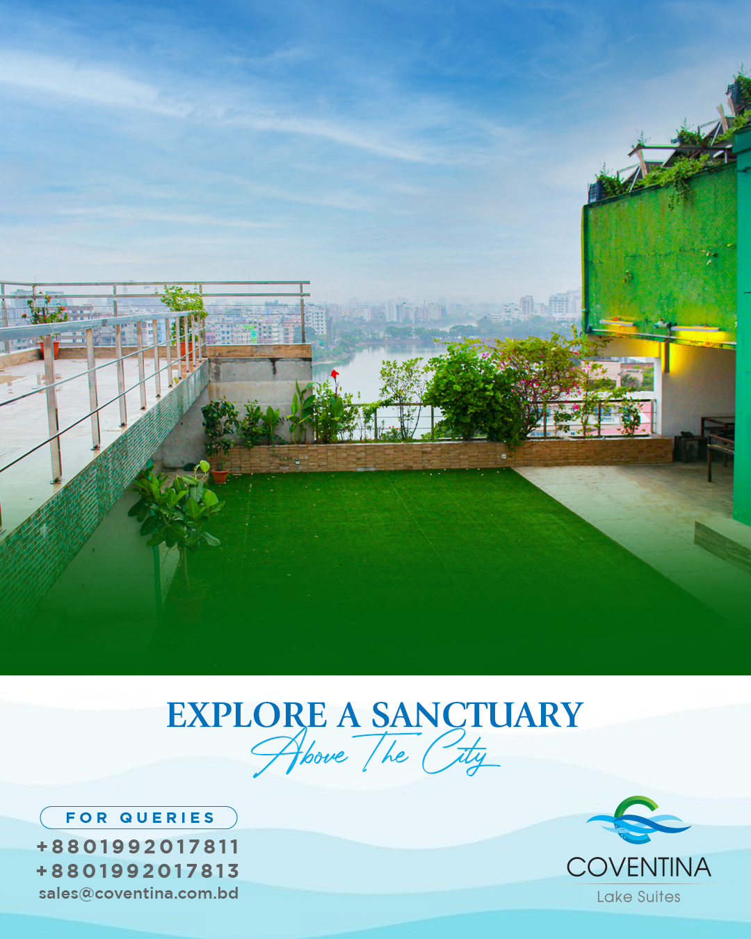 Coventina Lake Suites in Gulshan Dhaka