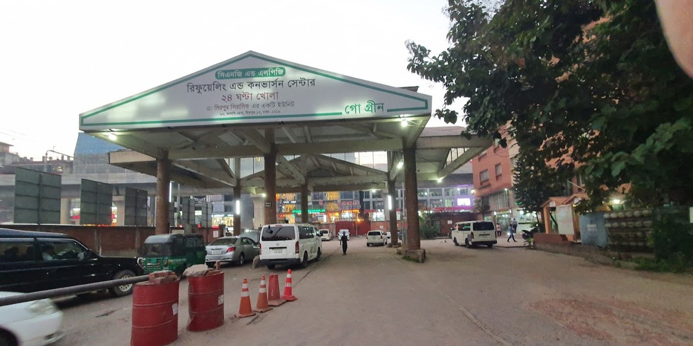 Mirpur Ceramics Works CNG Filling Station in Mirpur DOHS Pallabi Dhaka